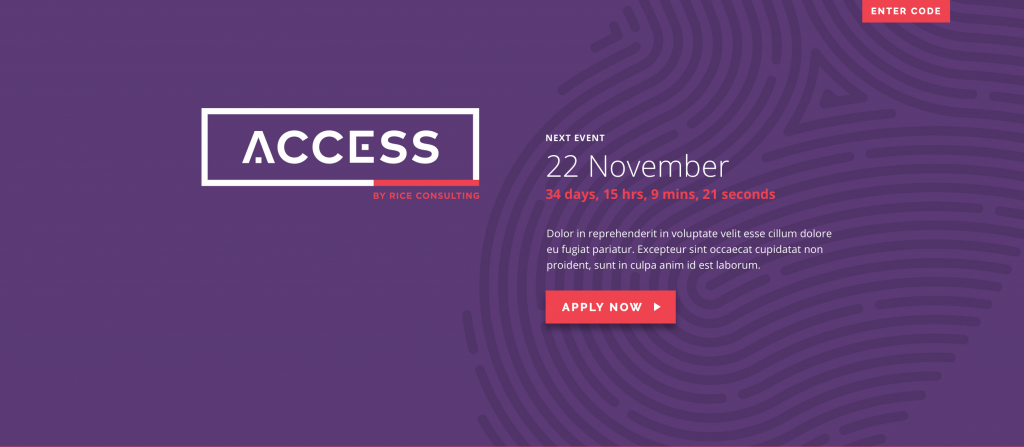 The Key To Access – Rice & Co